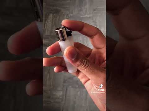 How to use a lighter.