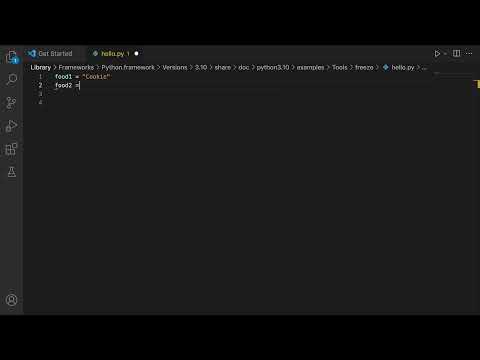 How to Assign Multiple Values to Multiple Variables in a single line