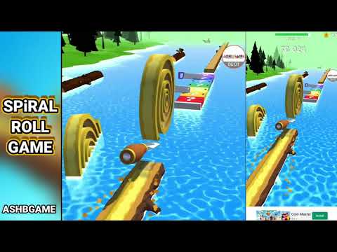 FiRST LOOK, Spiral Roll Game – Toy Blast Game All Levels