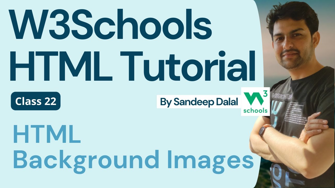 HTML Tutorial - HTML Background Images - W3Schools - In Hindi & English