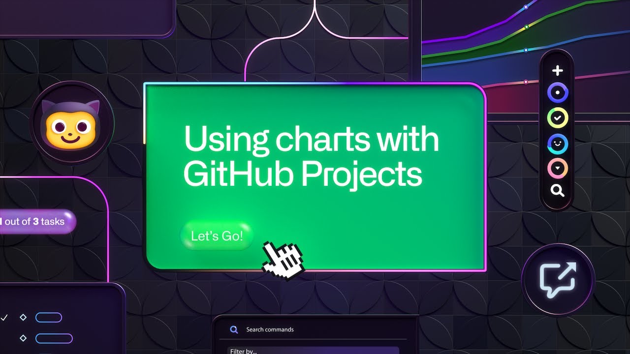 Using charts with GitHub Projects