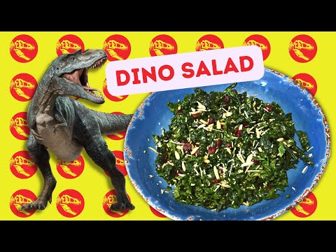 Jurassic World Cookbook | Dinosaur Kale Salad