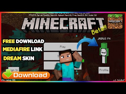 Minecraft : Dream skin Free download (MEDIAFIRE LINK)