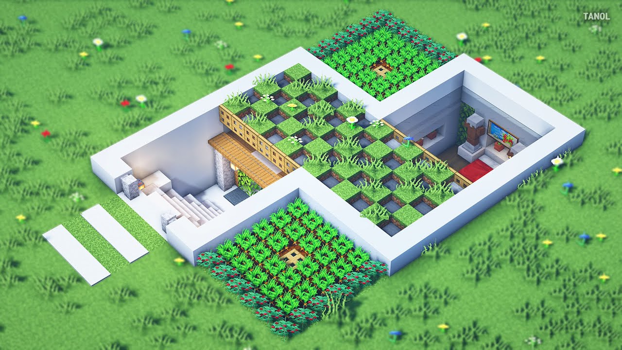 ⚒️ Minecraft | How To Build a Large Underground House - Minecraft Builders