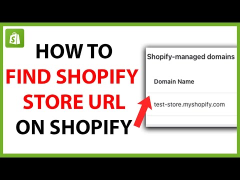 Where to Find Shopify Store URL