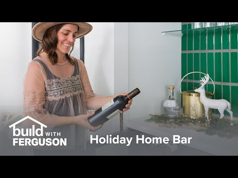 Holiday Home Bar Area