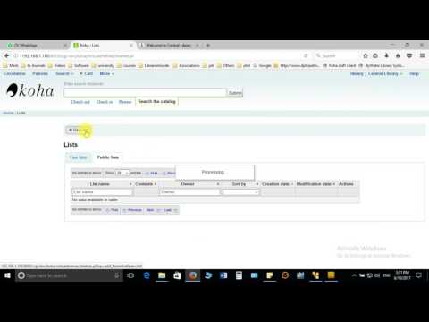 12 OPAC Public and Private List