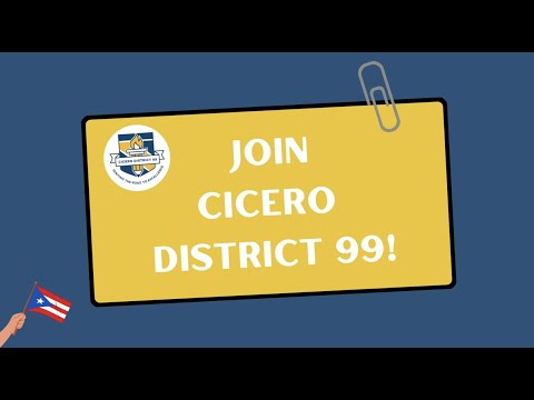 Cicero District 99 looking to hire educators from Puerto Rico!