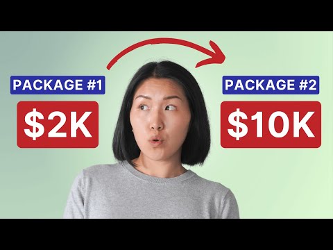 How to create profitable web design packages (with examples)