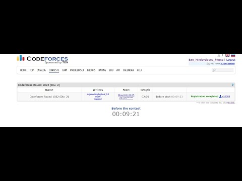 Codeforces Round 1022 contest solutions | Live Stream | all solution | #codeforces