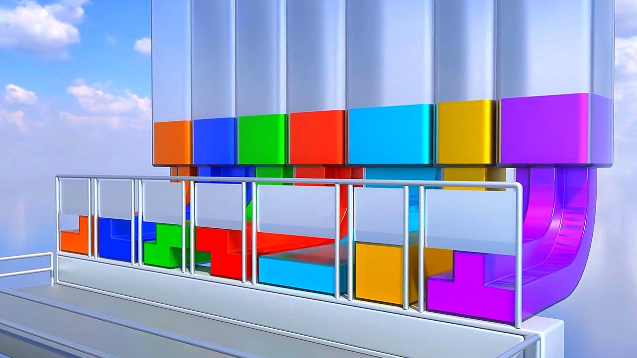 Slicing TETRIS Jelly