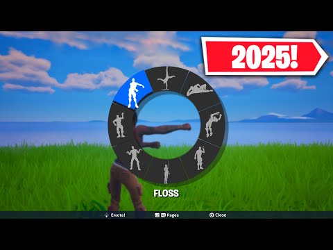 How To Get EVERY EMOTE in Fortnite Creative Map Code 2025! (Free Emotes)