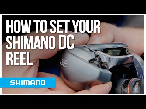 How to Set Your Shimano DC (Digital Control) Baitcasting Reel