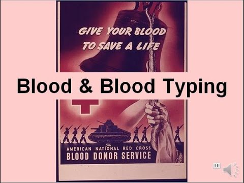 Blood & ABO Blood Typing (updated)
