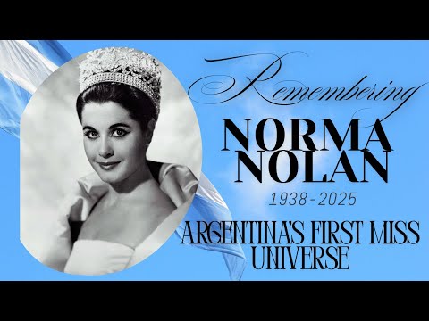 Remembering Norma Nolan | Argentina’s First Miss Universe (1962) Passes ...