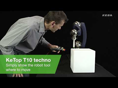 KeTop T10 techno: Optimized teach-in for 6-axis robots