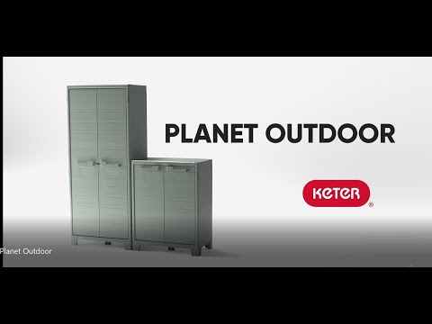 Armoire haute d'extérieur Keter Planet - ISTA 6