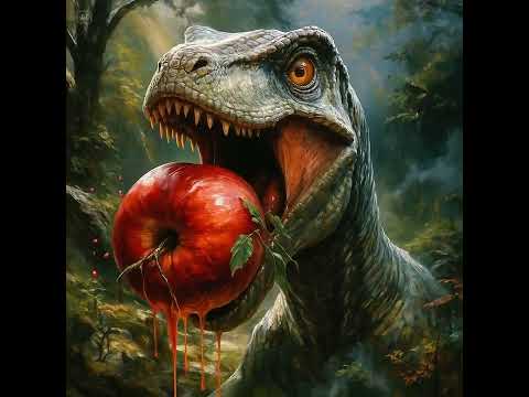 The New Face of Healthy Eating: A Velociraptor That Loves Giant Apple