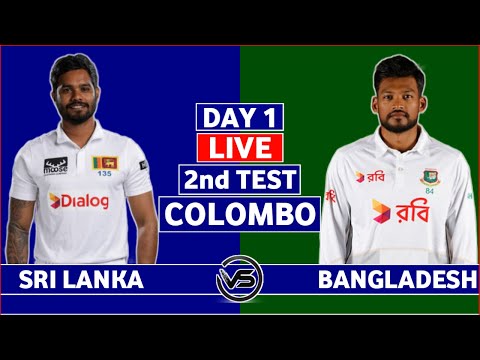 Sri Lanka vs Bangladesh 2nd Test Day 1 Live | SL vs BAN 2nd Test Live Commentary | Sri Lanka Bowling