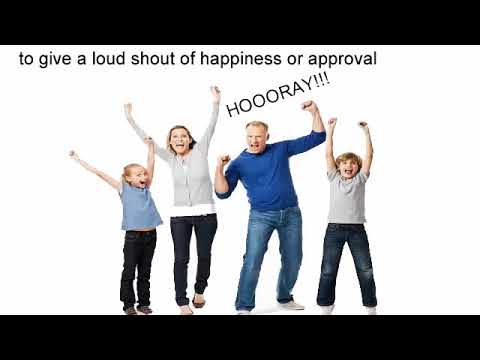 cheer meaning | Vocabulary for Kids | Children's Dictionary | Learn English Vocabulary