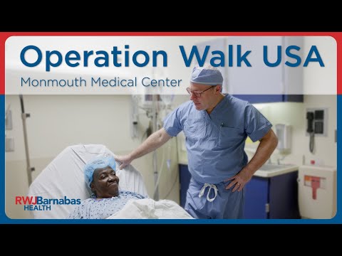 Monmouth Medical Center provides two free orthopedic surgeries as part of Operation Walk USA