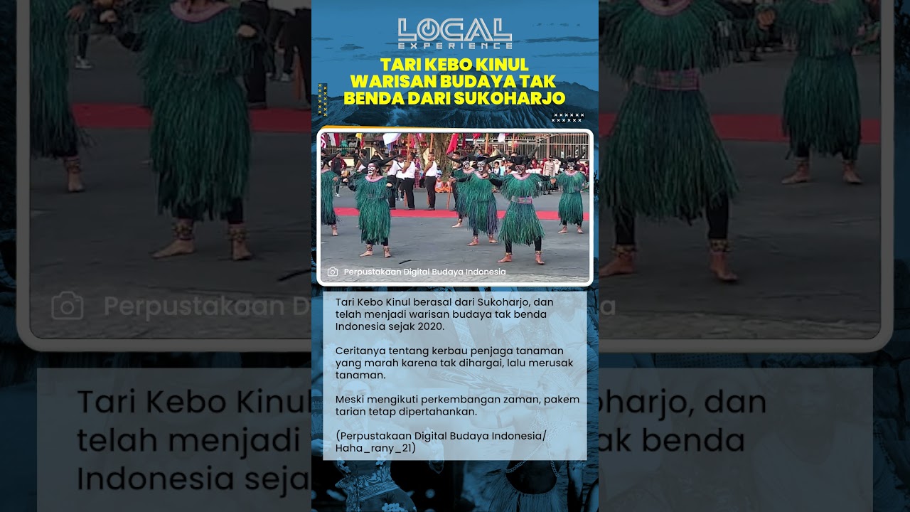 Tari Kebo Kinul: Warisan Budaya Tak Benda dari Sukoharjo - Tribun Video