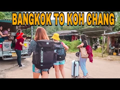 HOW TO GET TO KOH CHANG from BANGKOK 2020 (Elephant Island) |Island in THAILAND