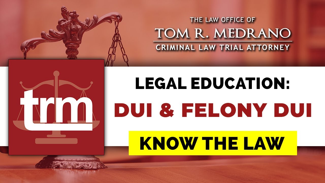 DUI & Felony DUI Explained - Top Rated DUI Attorney in Los Angeles - (626) 945-2358
