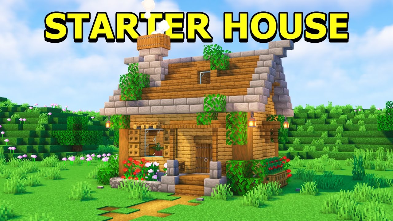 Minecraft: How to Build a Simple Starter House [Tutorial] - Minecraft ...