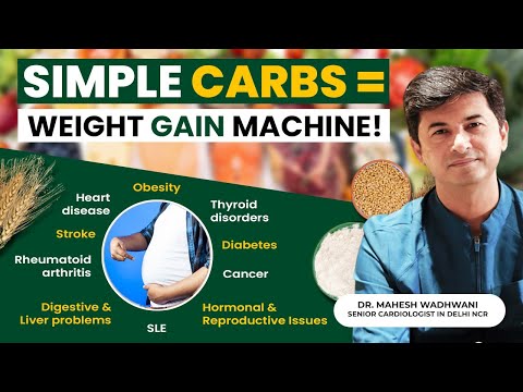 Good vs Bad Carbs l Simple vs. Complex Carbohydrates in Hindi I Dr Mahesh Wadhwani