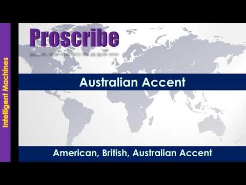 Proscribe How to Pronounce Proscribe in Australian Accent, British Accent, American Accent