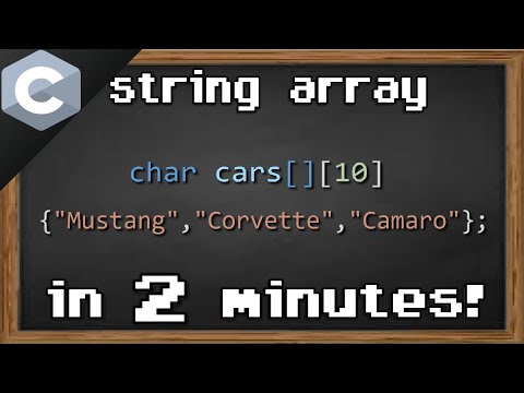 C array of strings🧵