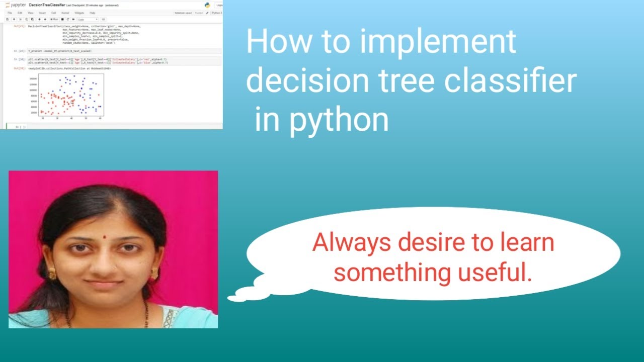 How to implement Decision Tree Classifier in Python Scikit-Learn (sklearn) libraries