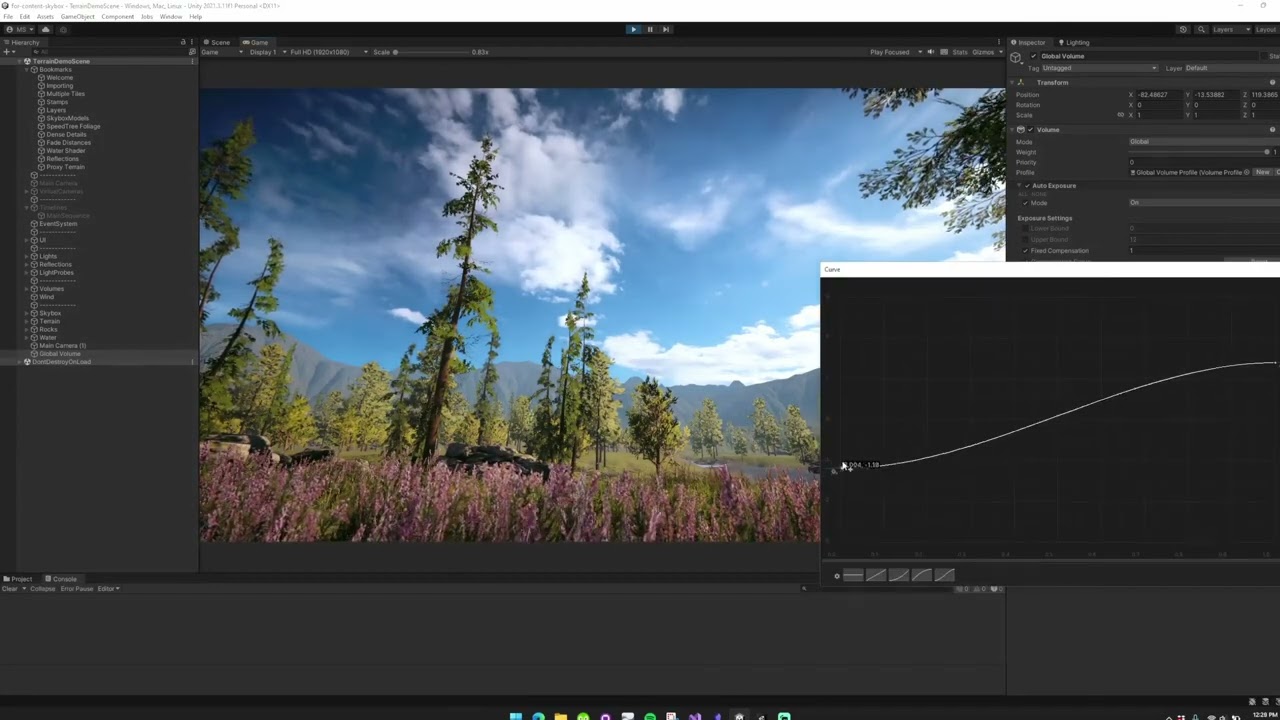 Auto Exposure for URP | Demo