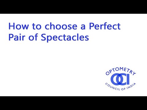 How to choose a Perfect Pair of Spectacles