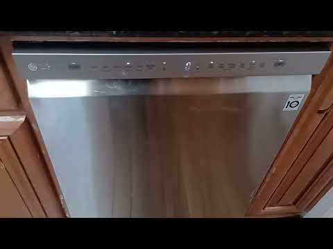 LG Dishwasher Control Panel on the Fritz (LDFN4542S)