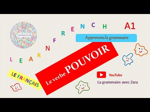 Le verbe POUVOIR- A1- La grammaire française