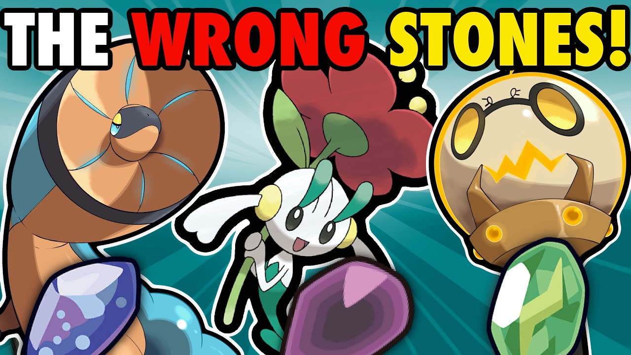 What if POKEMON EVOLVED with THE WRONG Evolution Stones? 2