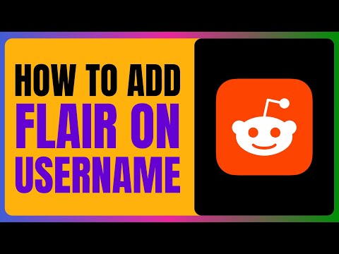 ADD FLAIR TO YOUR REDDIT USERNAME IN SECONDS!
