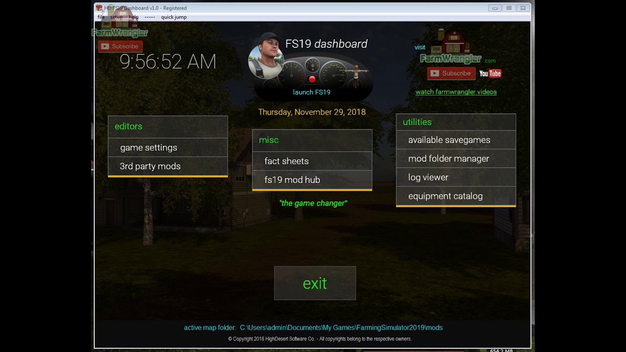FS19 Dashboard v 1.1 - FS 19