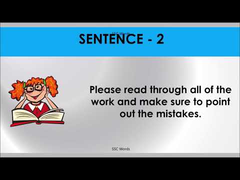 POINT OUT Idiom 347 # Meaning and five sentences # SSC Words