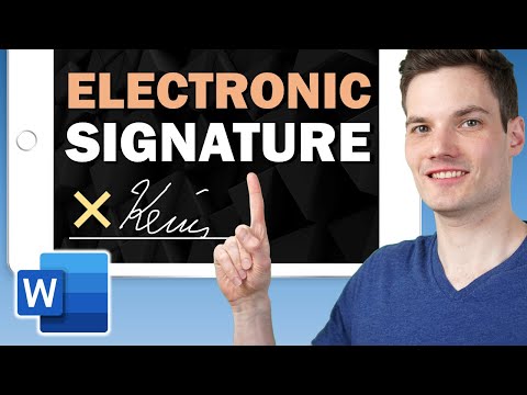 ???? How to Add Signature in Word