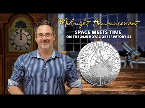 MIDNIGHT ANNOUNCEMENT: Space meets Time on a BRAND NEW Coin...