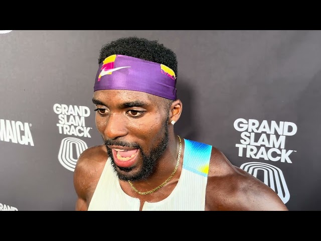 Sam Blaskowski gets real on breaking Kenny Bednarek's record after an ...