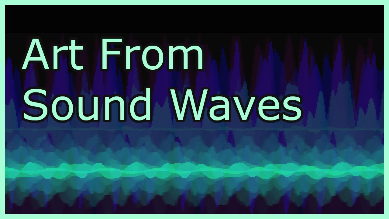Making Art From Sound Waves | Max/MSP Tutorial