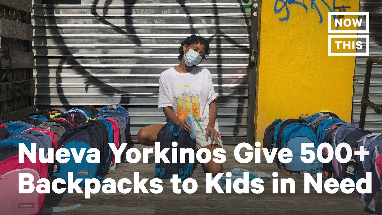 Back-to-School Drive Provides Underserved Kids with School Supplies | NowThis