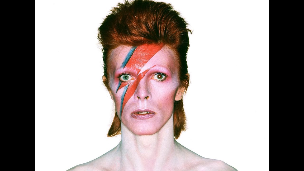 David Bowie is: Aladdin Sane album cover photo