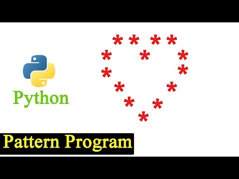 【How to】 Print Heart Pattern In Python