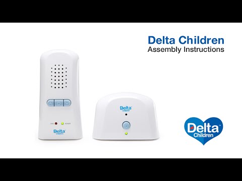 Delta Children Safe-n-Clear Digital Baby Monitor Assembly Video