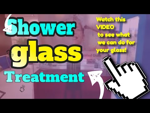 Shower glass restoration cleaning sealant protector Camberley Surrey